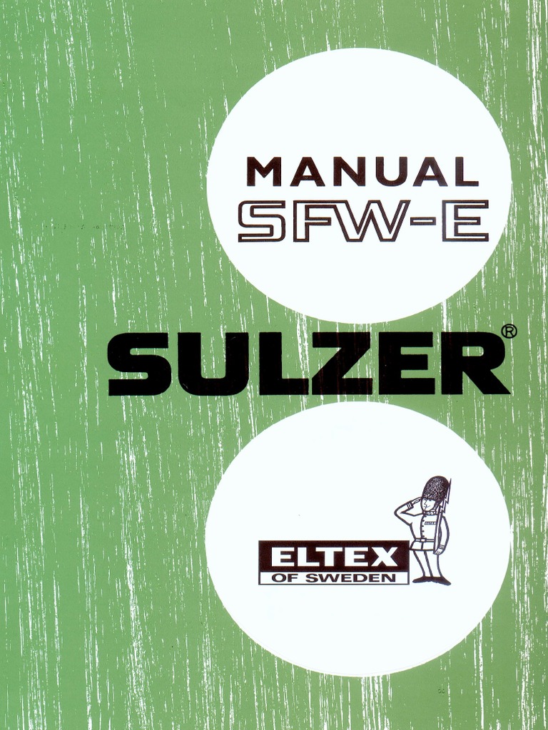 Sulzer TW11 Manual | PDF