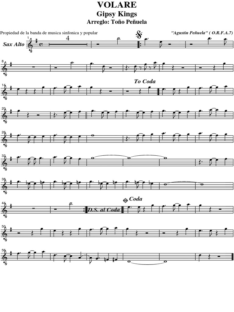 Volare Alto | PDF
