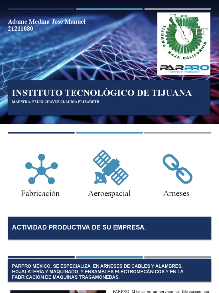 Actividad Productiva en Parpro | PDF | Resistor | Ciencias fisicas