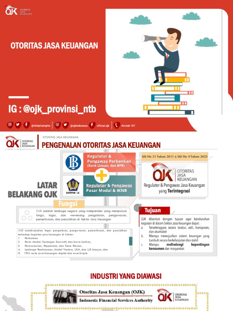 OJK (Otoritas Jasa Keuangan) | PDF