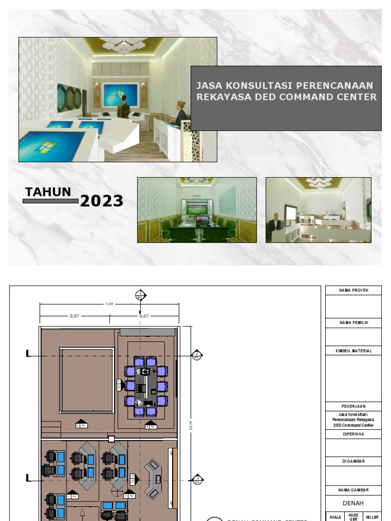 Tahun: Jasa Konsultasi Perencanaan Rekayasa Ded Command Center | PDF