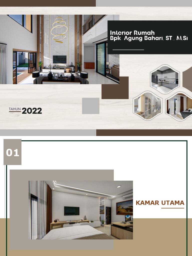 DED Interior Rumah Pak Agung Bahari, ST., M.si 3 | PDF