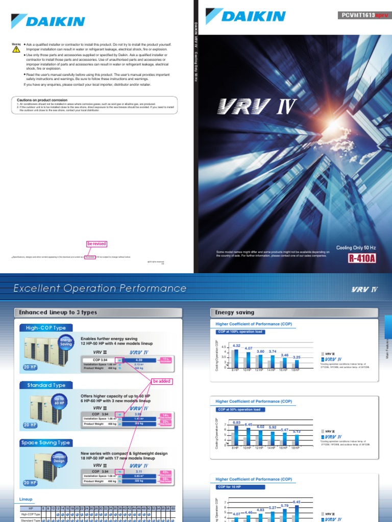 VRV IV Brochure | PDF