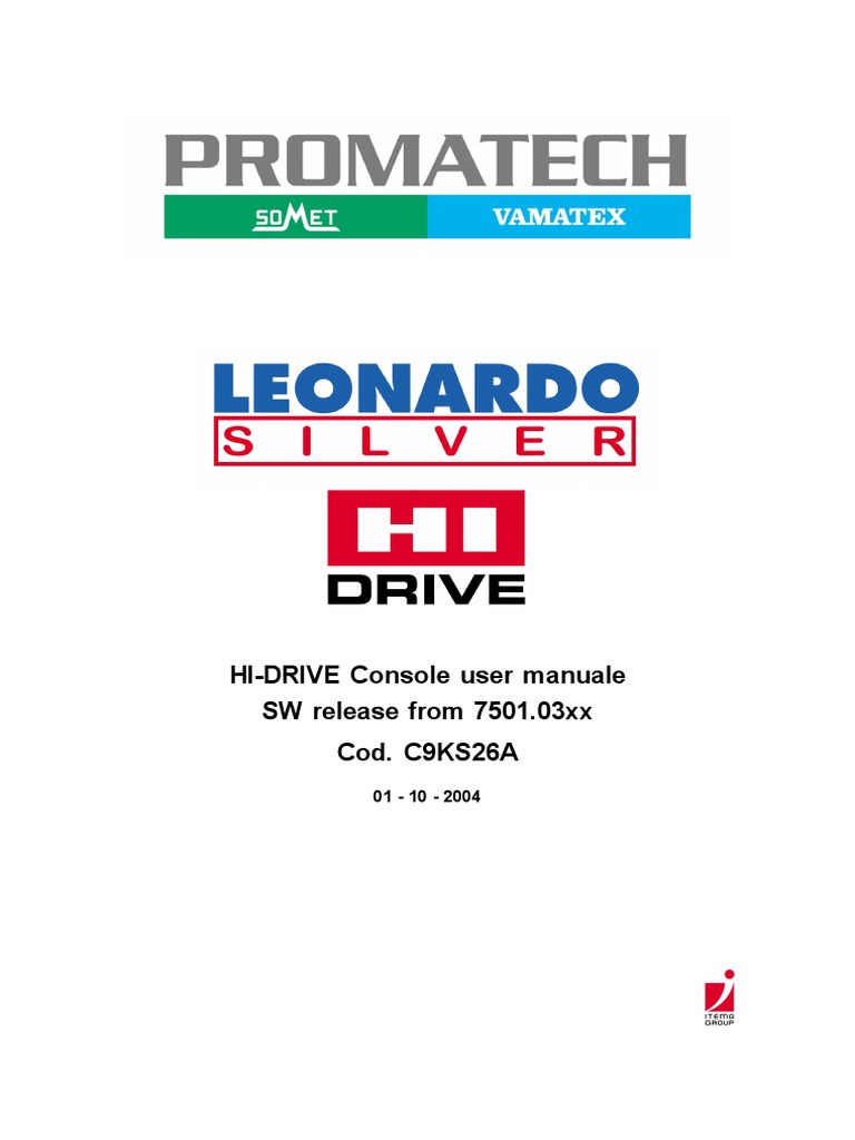 ITEMA Promatech - Leonardo - Silver - Hi - Drive - 7000 | PDF