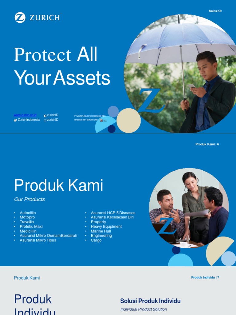 Zurich Sales Kit - ZAI BDI | PDF | Teknologi & Rekayasa