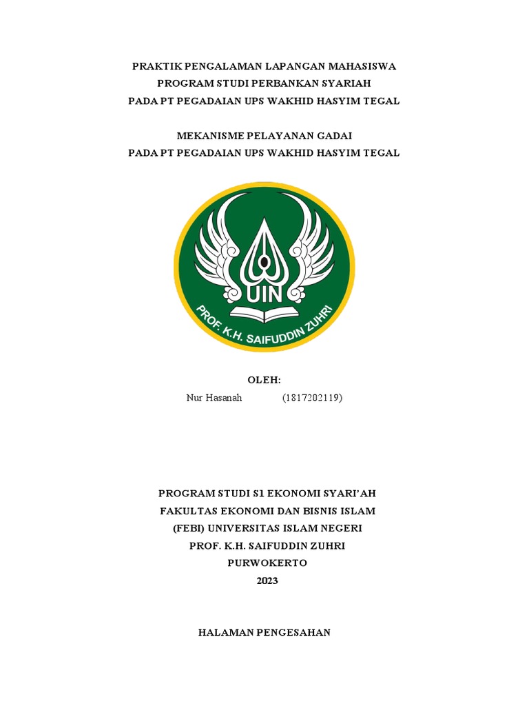 Laporan PPL Pegadaian FIX | PDF