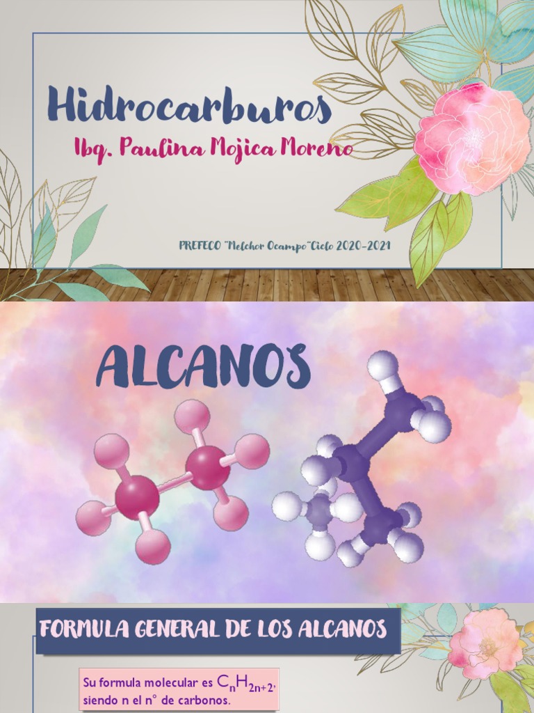 Alcanos Alquenos Alquinos. | PDF | Alqueno | Alcano