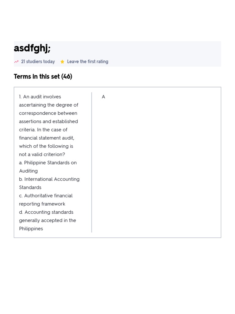 Asdfghj Flashcards - Quizlet | PDF