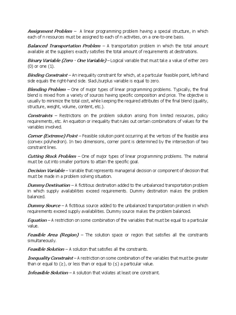 1.2 Lecture 1 Terminologies Not in The PPT | PDF | Mathematical ...