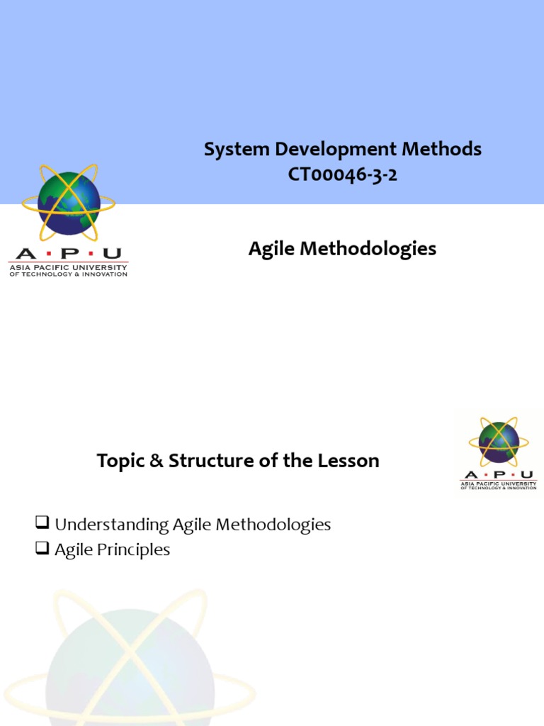 Week 03 Agile Methodologies | PDF