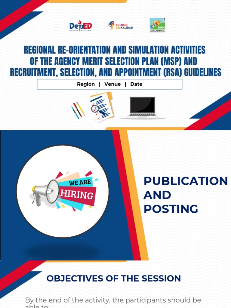 CSC Guidelines for Vacancy Publication | PDF