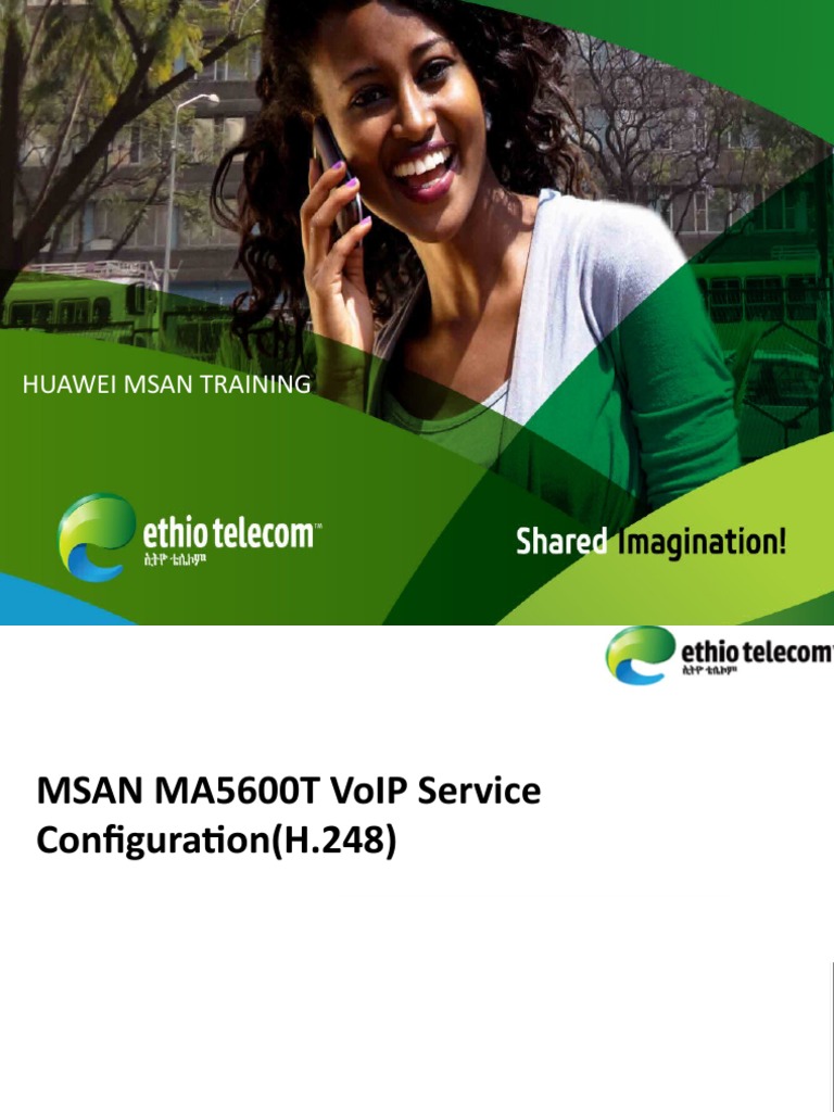 MSAN MA5600T VoIP Service Configuration | PDF