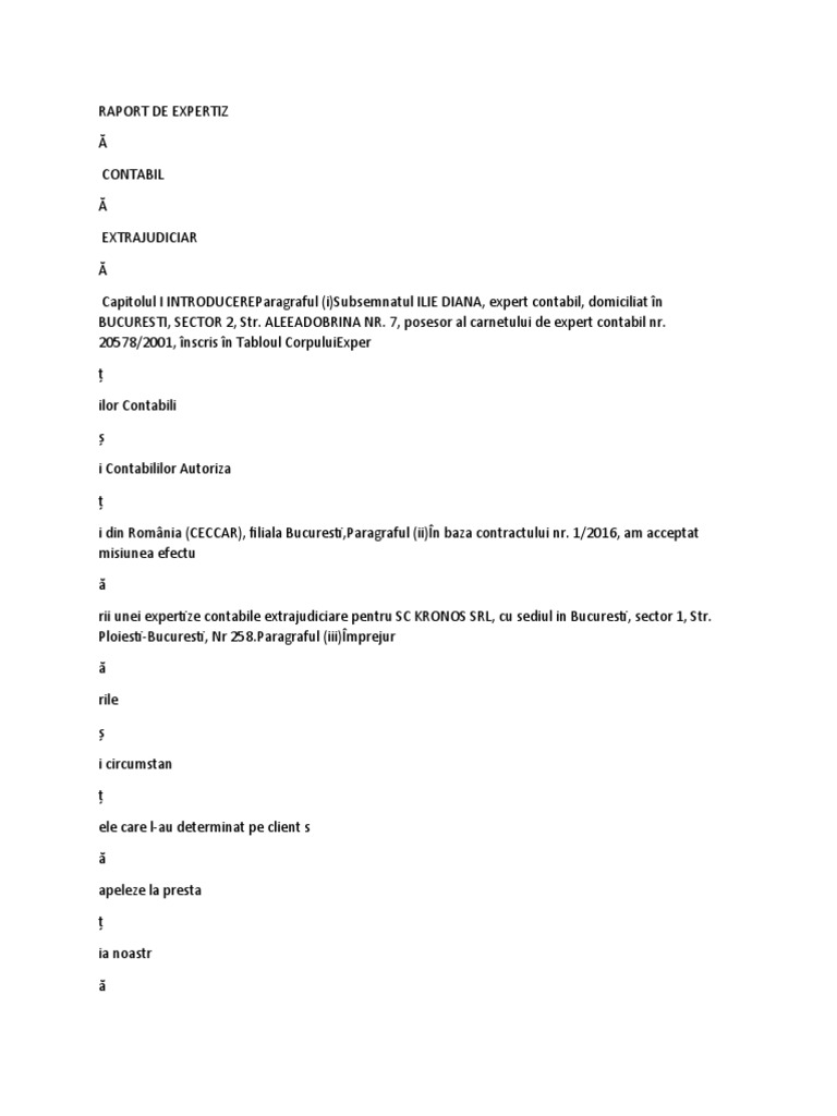 Expertiza Contabila | PDF