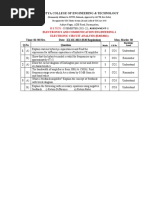 BEE303 Analog Electronic Circuits Exam | PDF | Amplifier | Field Effect Transistor