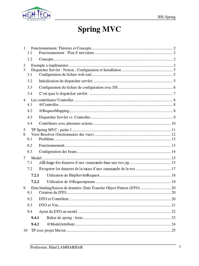 Tutorial4 Springmvc | PDF