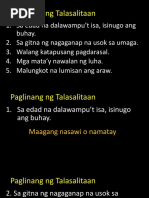 BASAHIN-MUNTING PAGSINTA (Dula Mula Mongolia) | PDF