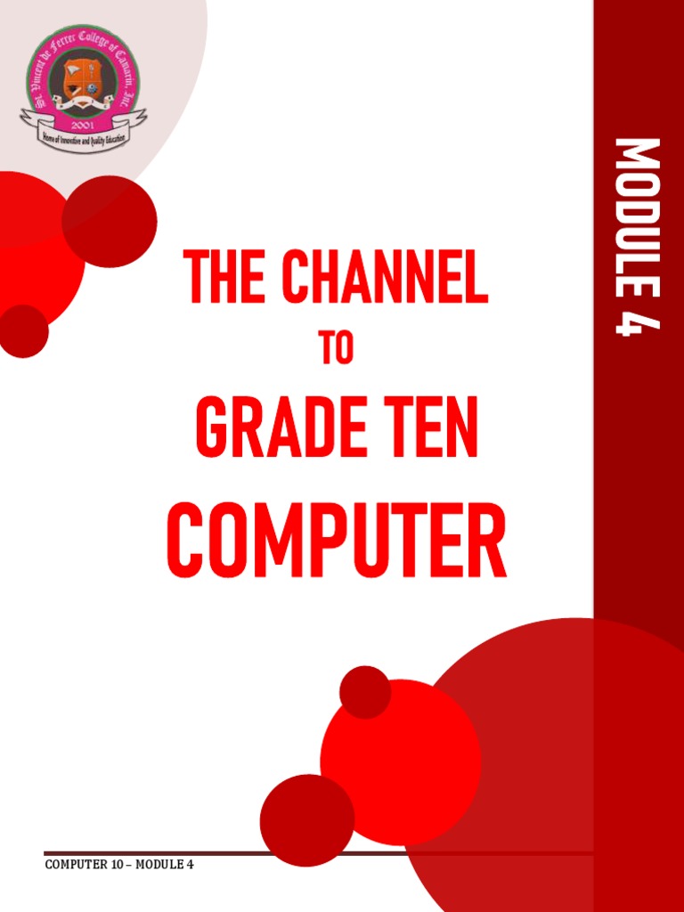 Module 4 Computer 10 Pdf 