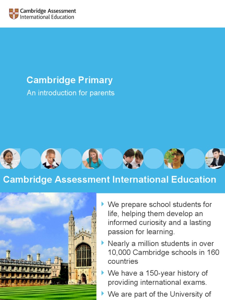 Cambridge Primary: A Parent's Guide | PDF