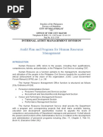 HR Internal Audit Report Template | PDF | Human Resources | Payroll