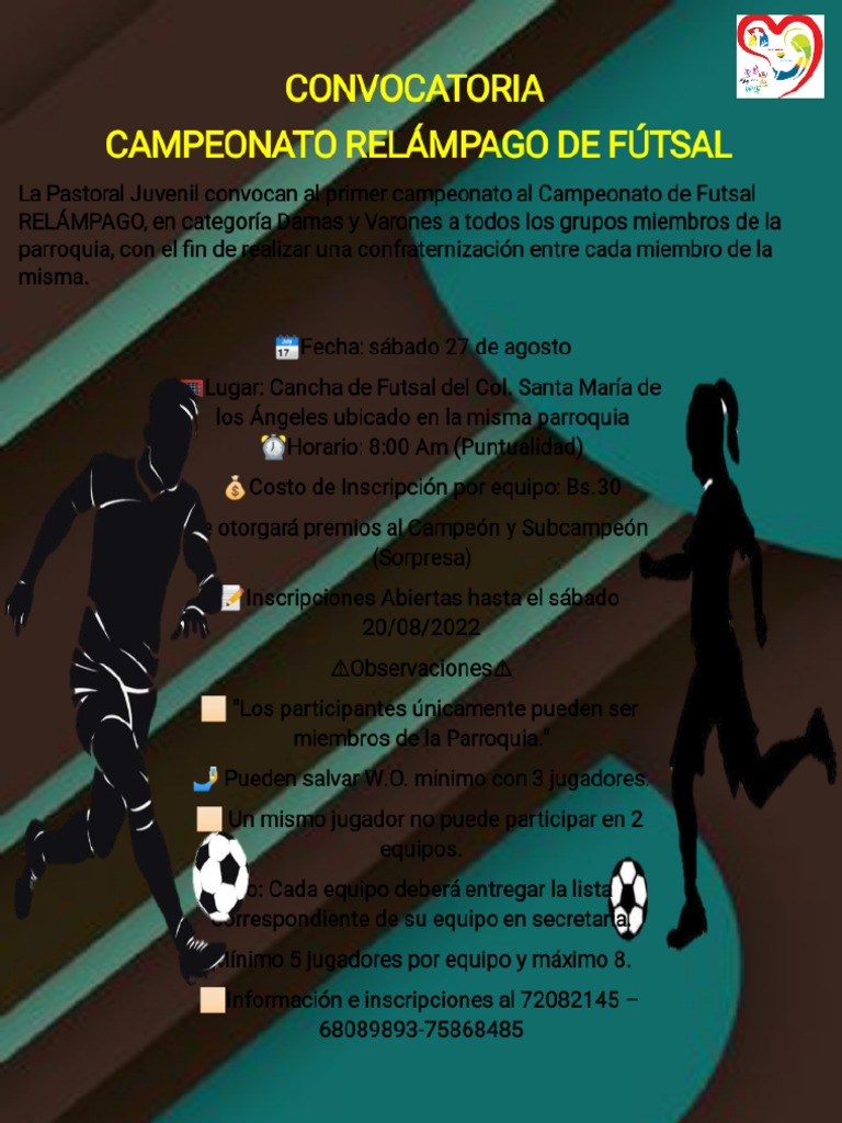 Folletos PJV Campeonato Relampago | PDF