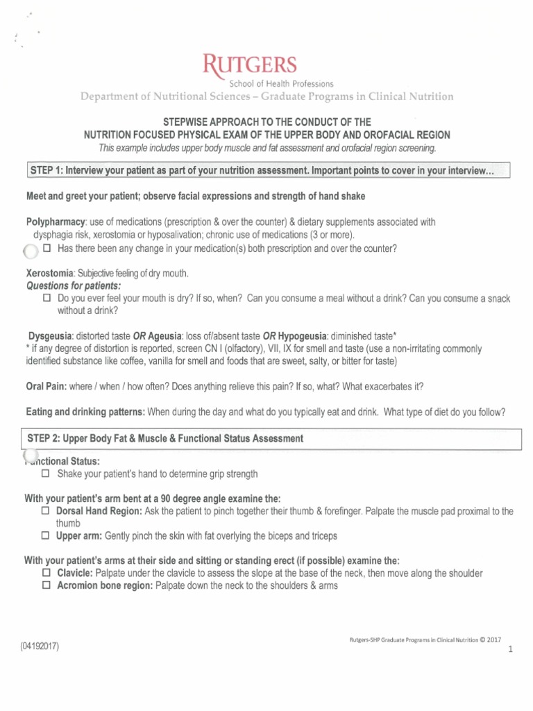 NFPE Stepwise Approach | PDF