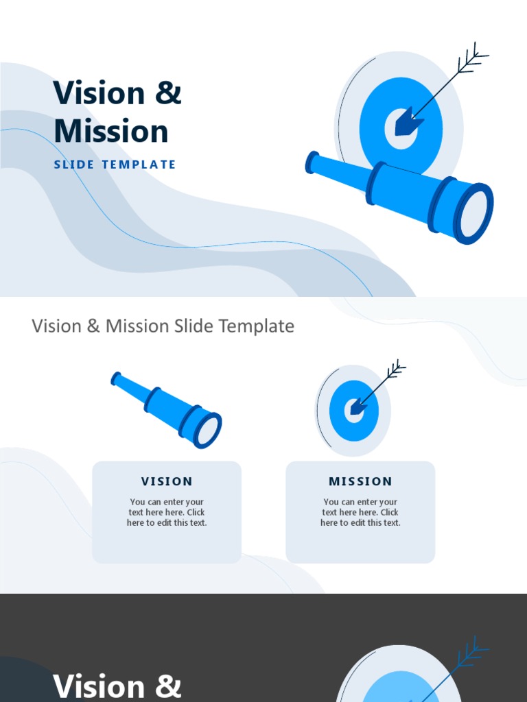 FF0436 01 Vision and Mission Slide Template 16x9 1 | PDF