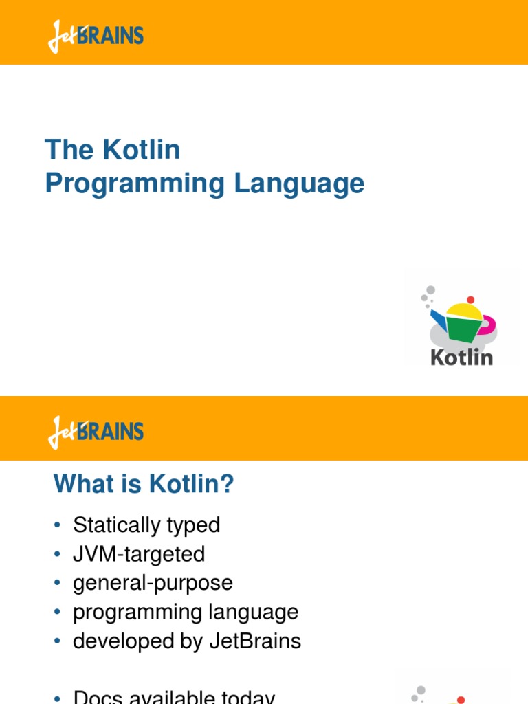 6-Kotlin Programming Language | PDF