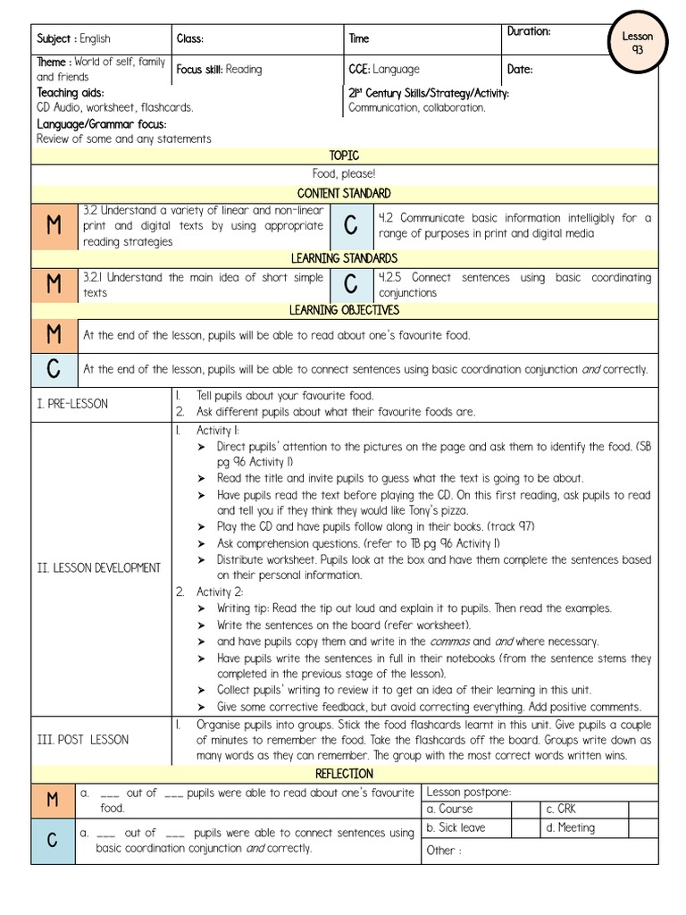Lesson 93 | PDF | Reading Comprehension | Cognition