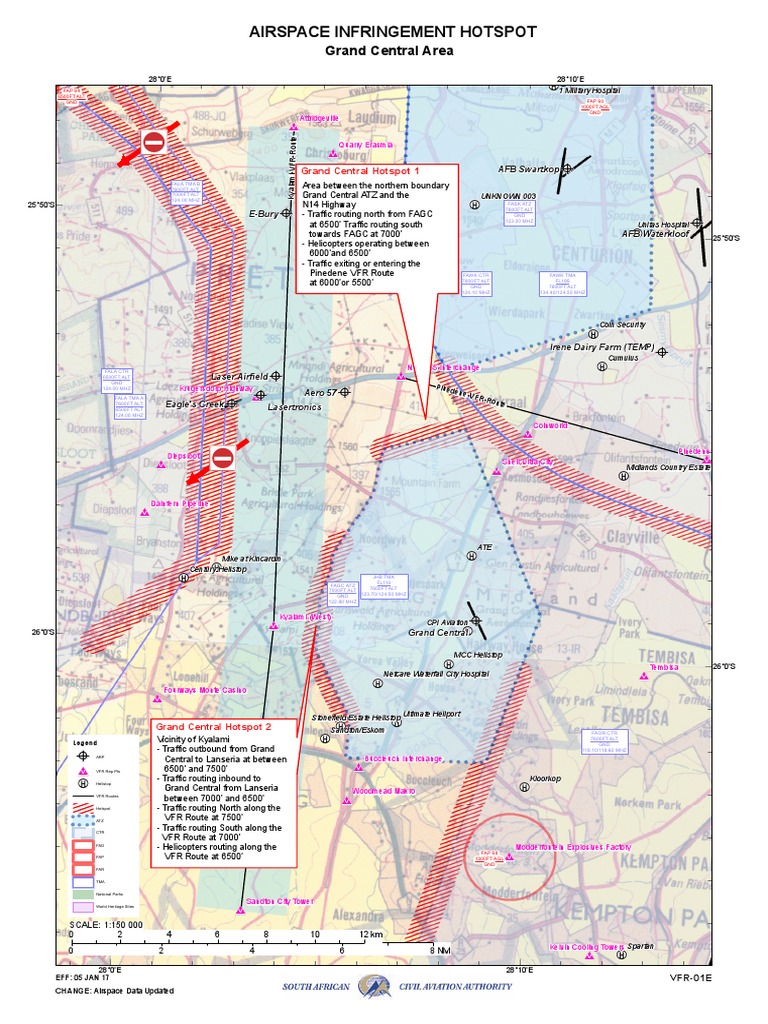 Airspace Infringement Hotspot 01E - Grand Central Area 20170105 | PDF