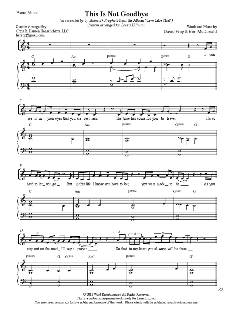 This Is Not Goodbye | PDF