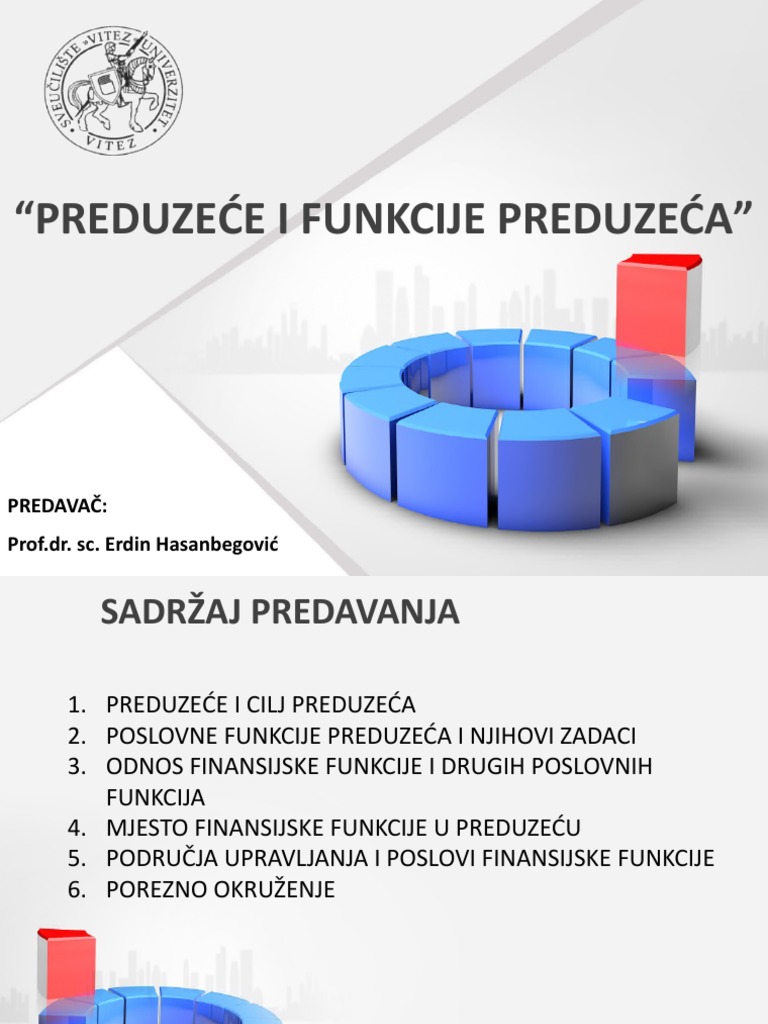 2 Preduzece I Funkcije Preduzeca 697 12760 | PDF