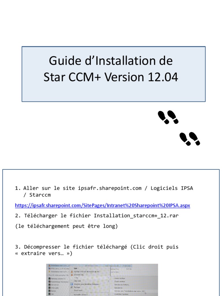 Installation Star CCM | PDF | Informatique | Échecs