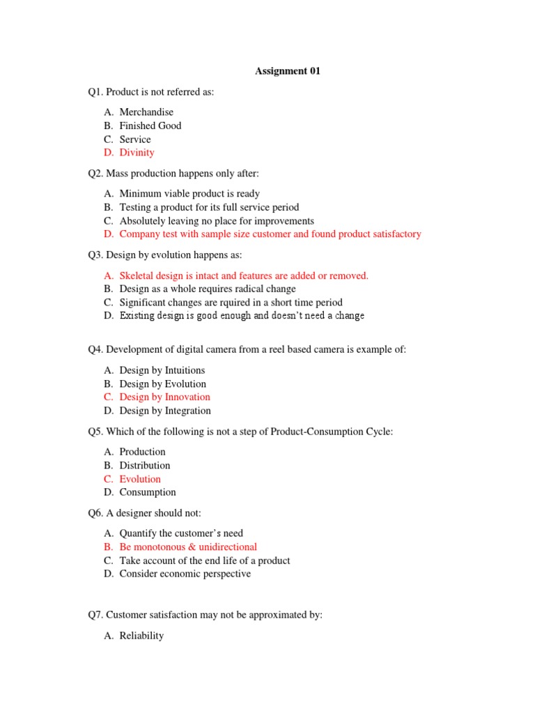 Assignment 011 | PDF