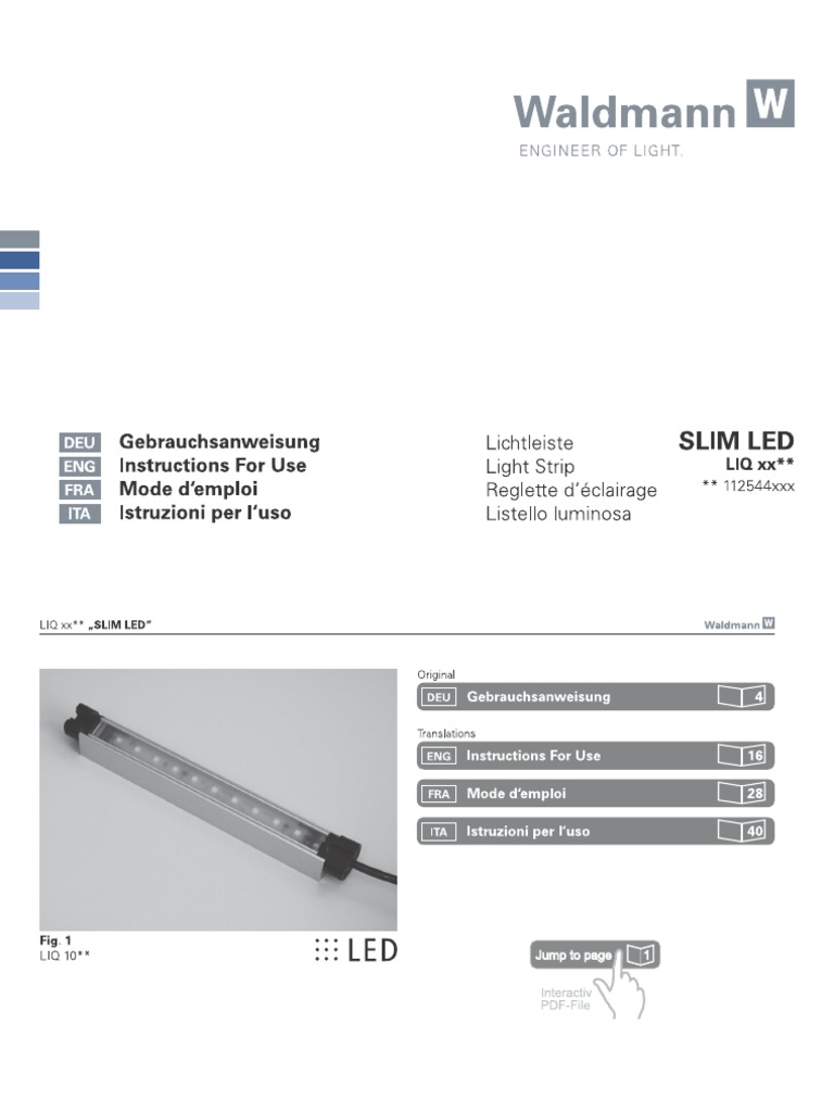 Manual Slim LED | PDF