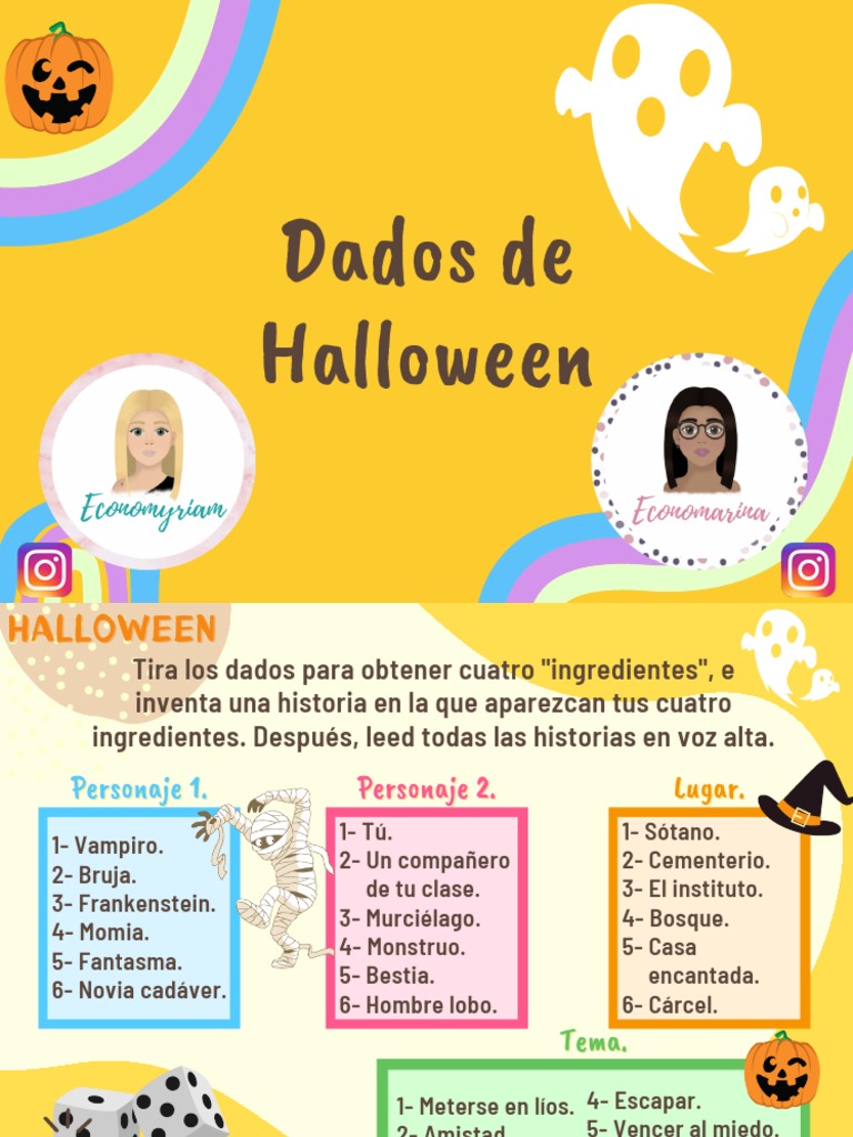 Juegos de Halloween: Crea tu historia | PDF