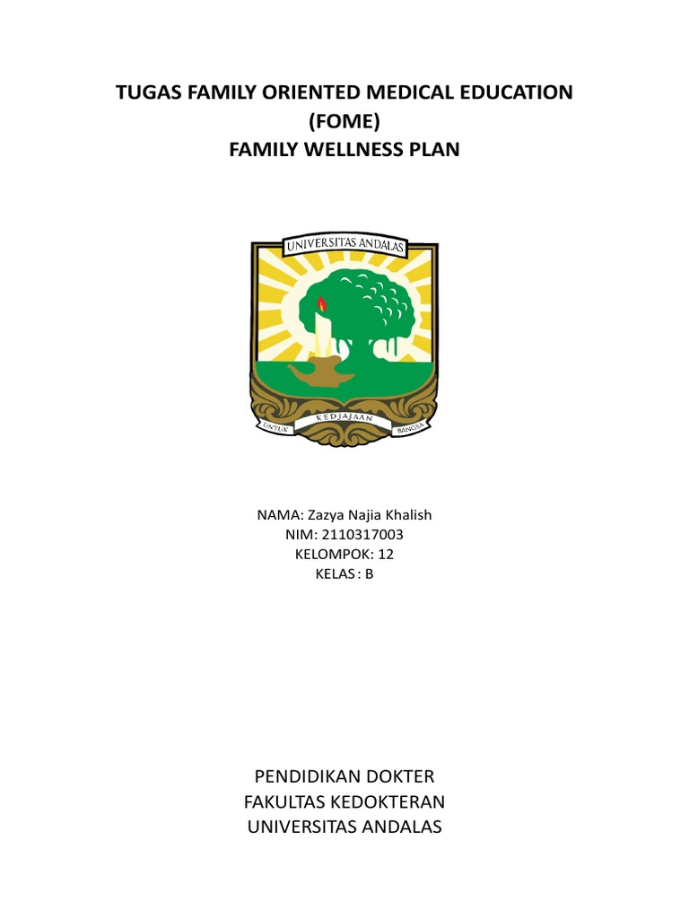 Family Wellness Plan | PDF