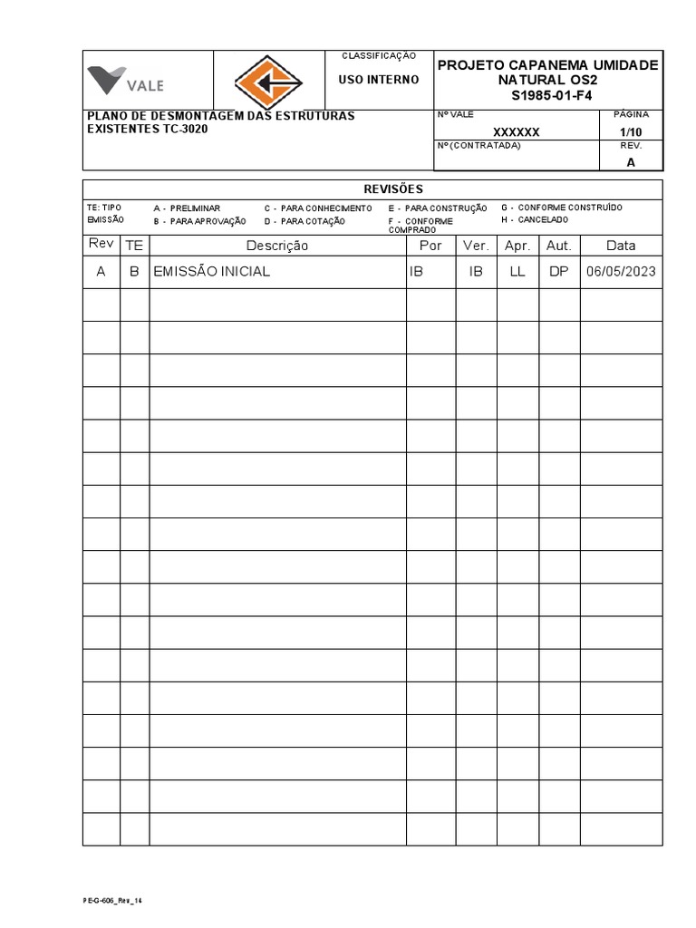 Plano de Desmontagem TC-3020 REV3 | PDF