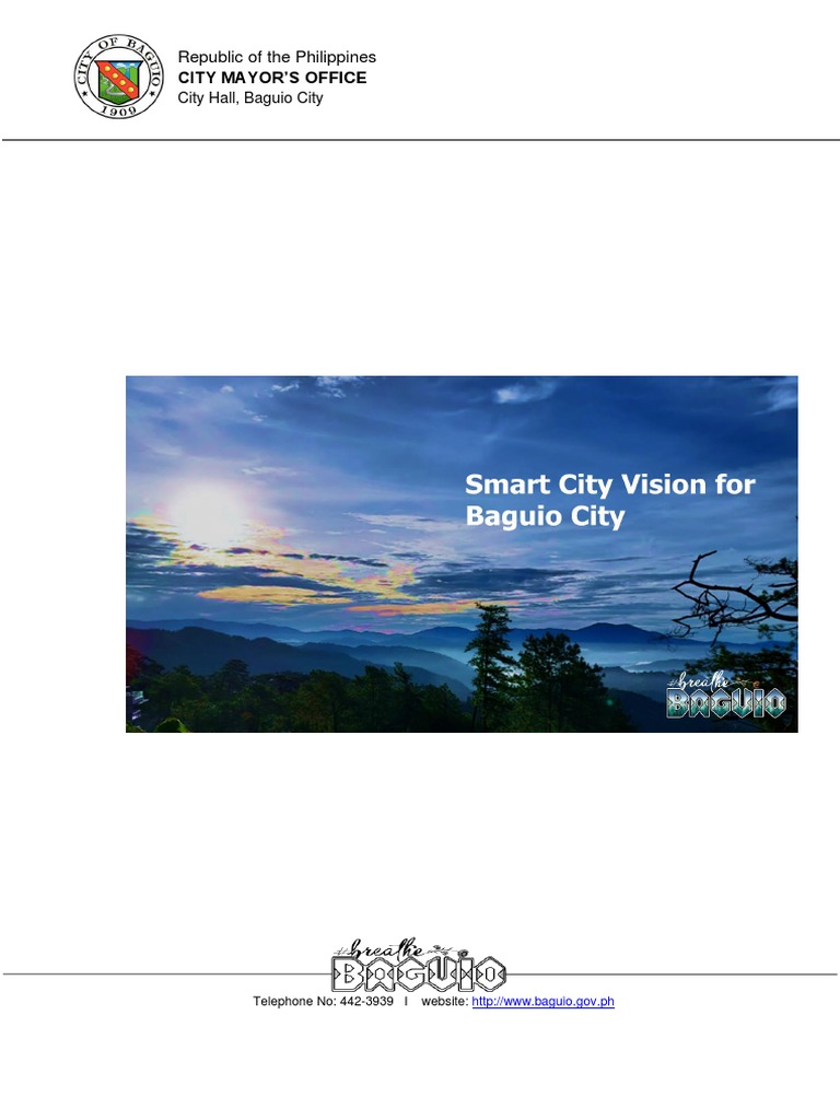 Baguio Smart City Understanding | PDF