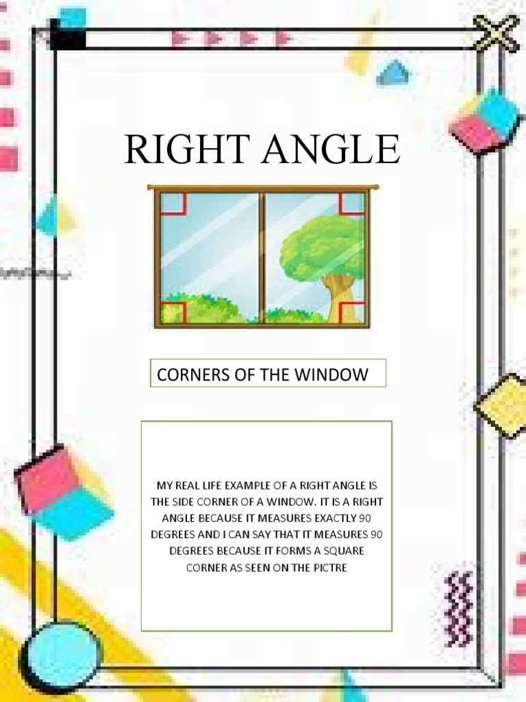 Real Life Straight Angle