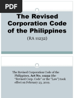 Revised Corporation Code Reviewer | PDF | Stocks | Corporations