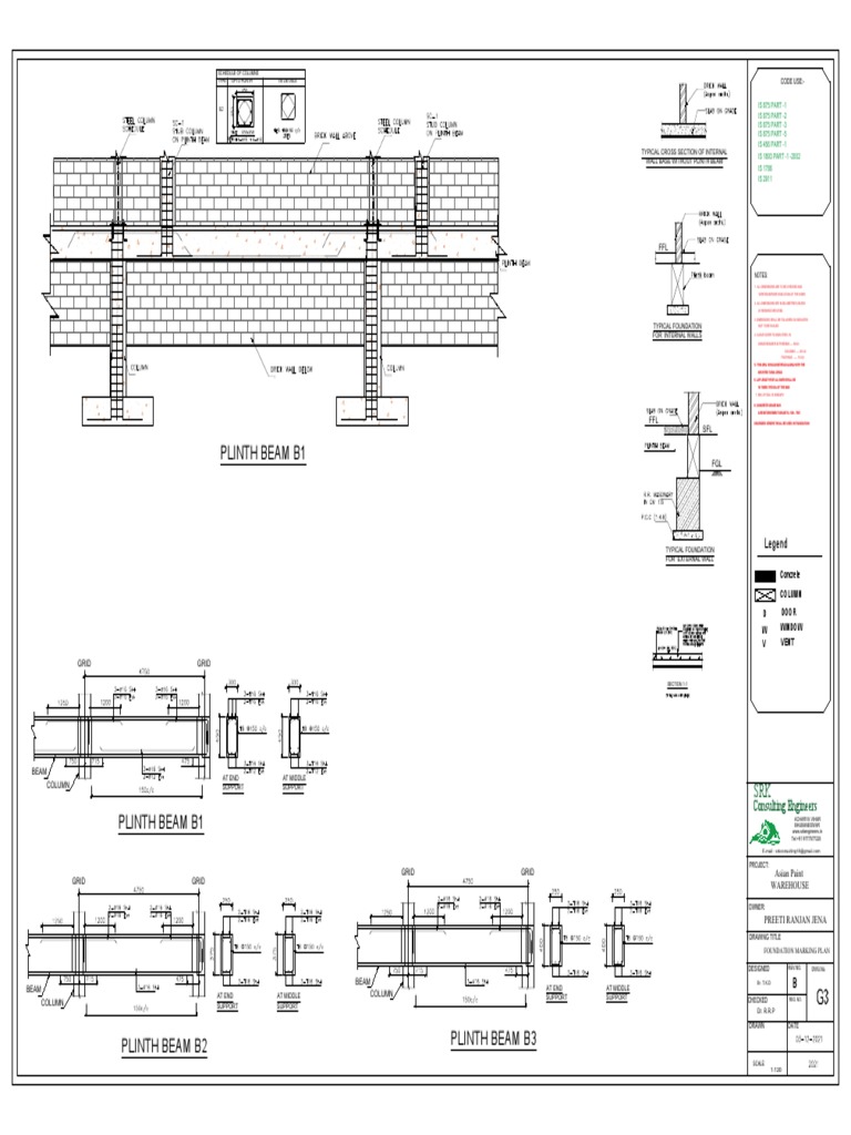 Plinth Beam | PDF | Building Engineering | Solid Mechanics
