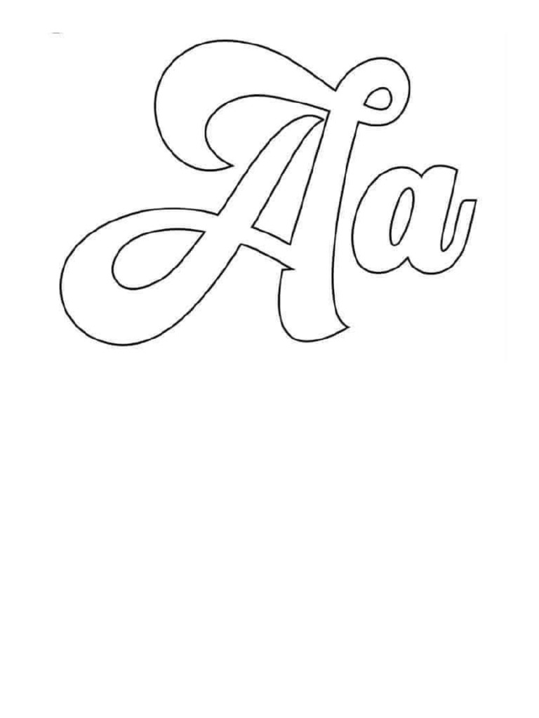 Molde de Letras | PDF