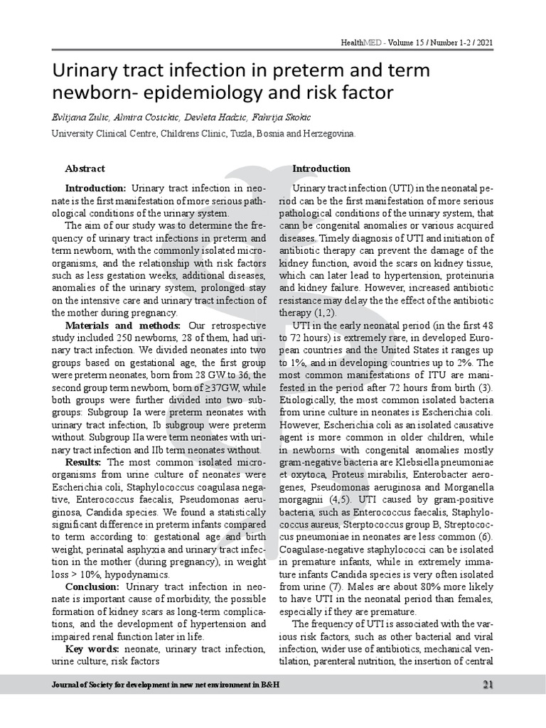 Healthmed 15 1 Evlijana Zulic Pdf 