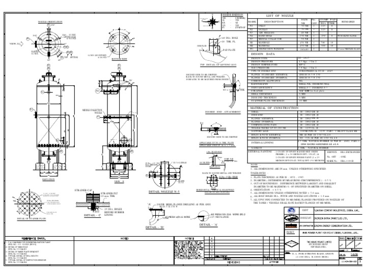 111-GA-SBA-103 G.A. FOR STRONG BASE ANION-Model | PDF | Pipe (Fluid ...