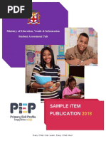 2022 Grade 5 PEP - Mathematics Performance Task | PDF