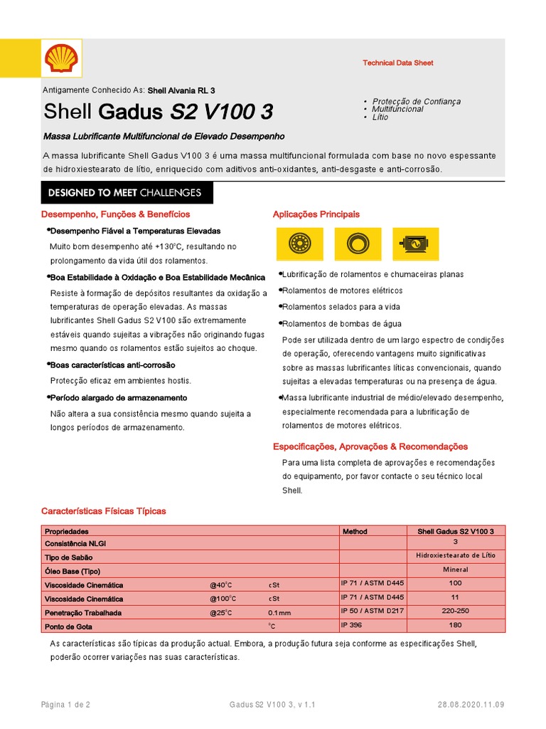 Shell Gadus S2 V100 3 | PDF