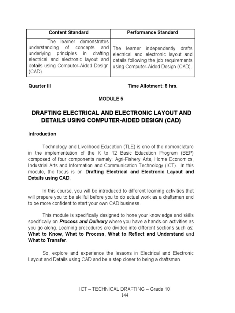 Module 5 | PDF | Technical Drawing | Computer Aided Design