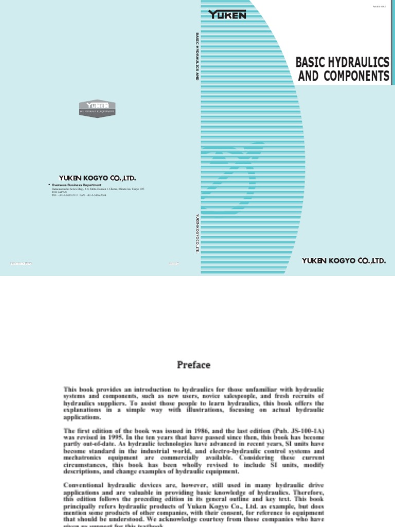 Basic Hydraulics Overview and Components | PDF | Pump | Valve