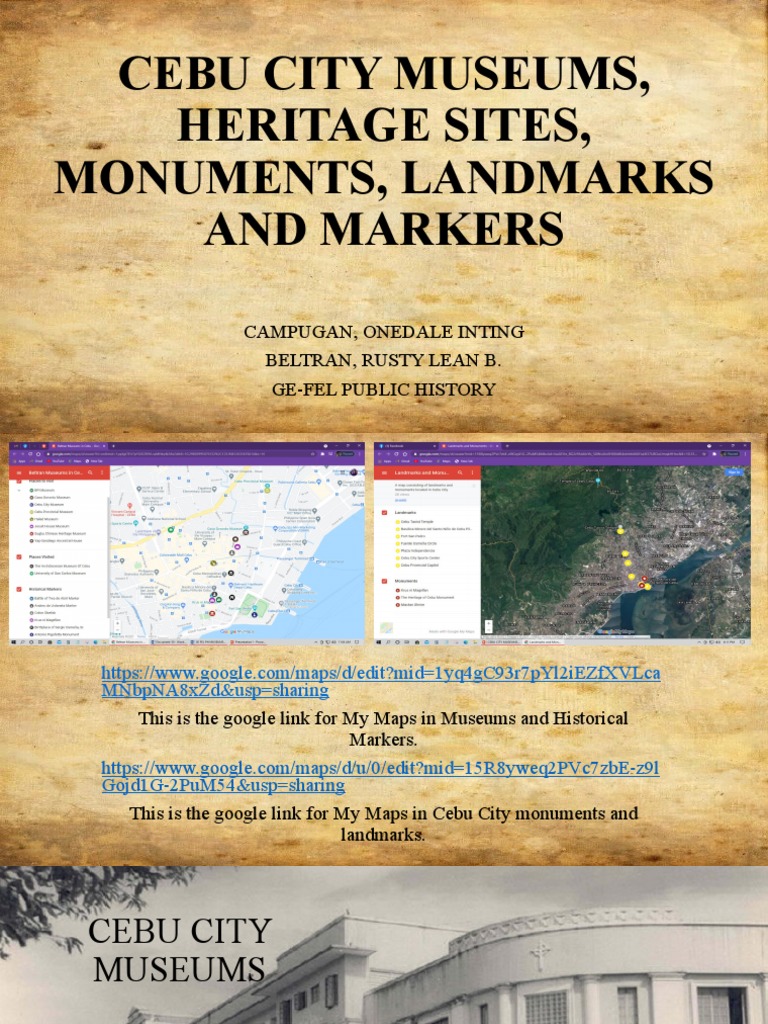 Cebu City's Cultural Heritage Sites | PDF | Social Science