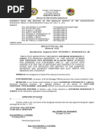 Resolution No. 01-BDC Resolution For Realignment | PDF | Philippines ...